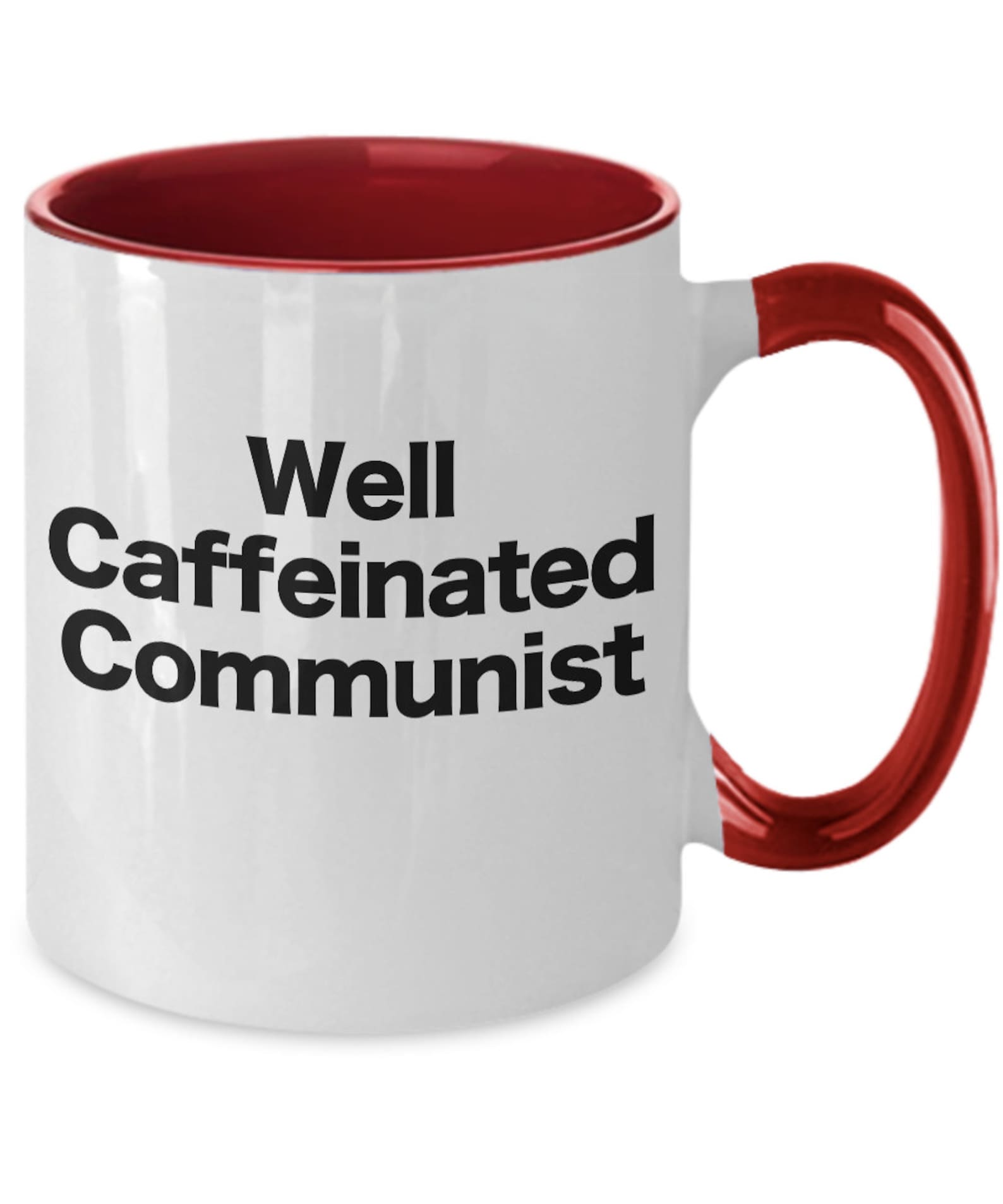Communism Mug Two Tone Coffee Cup Funny Gift for Communist Comrade ...
