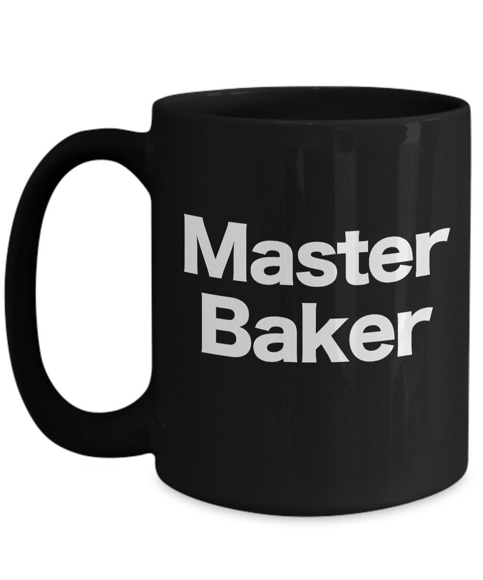 Master Baker Mug Black Coffee Cup Funny Gift for Baking Star, Mom ...