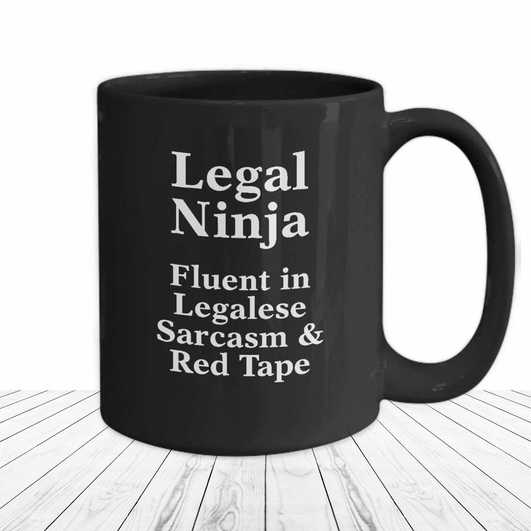 Legal Assistant Mug Funny Gift for Law Office Secretary Black Coffee ...
