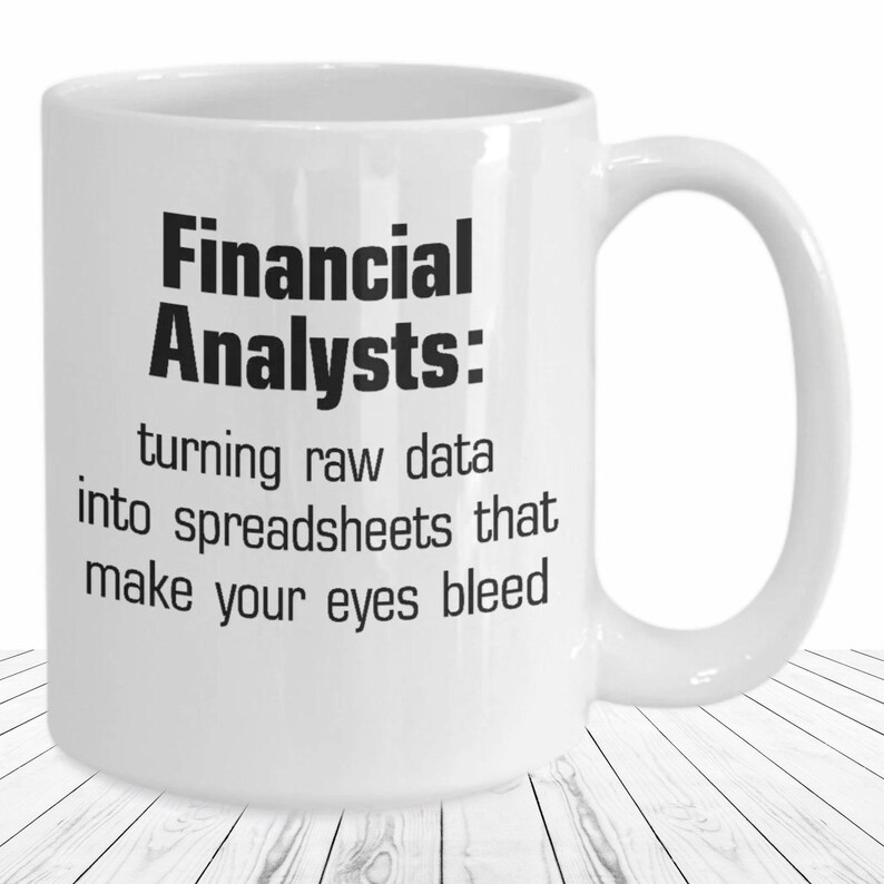 Chartered Financial Analyst Mug Funny CFA Gift for Finance Professional ...