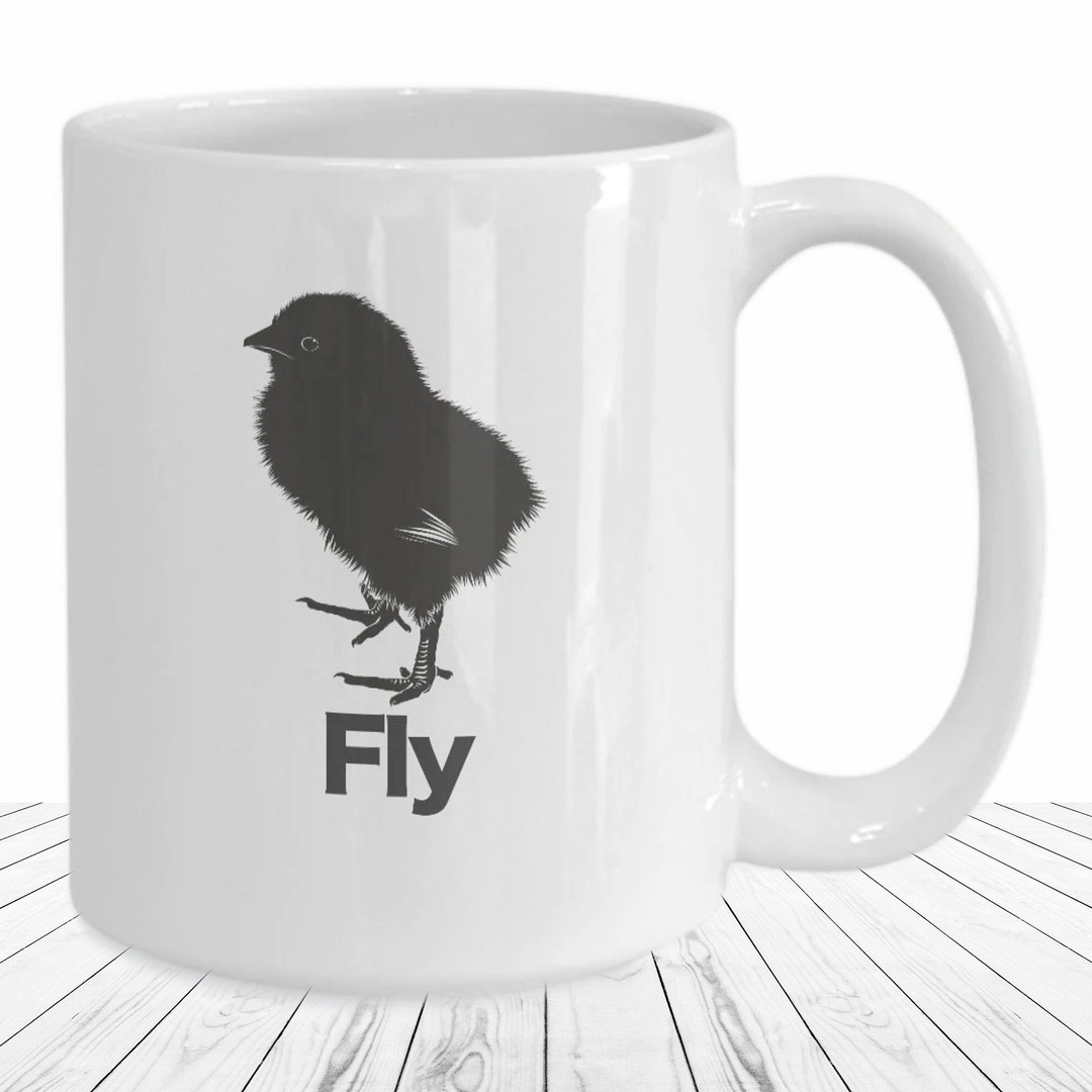 Chicks Fly Mug Airplane Pilots Coffee Cup Funny Gift for Helicopter ...