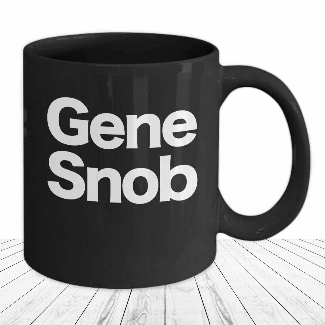 Geneticist Mug Genetic Counselor Black Coffee Cup Funny Gift for ...