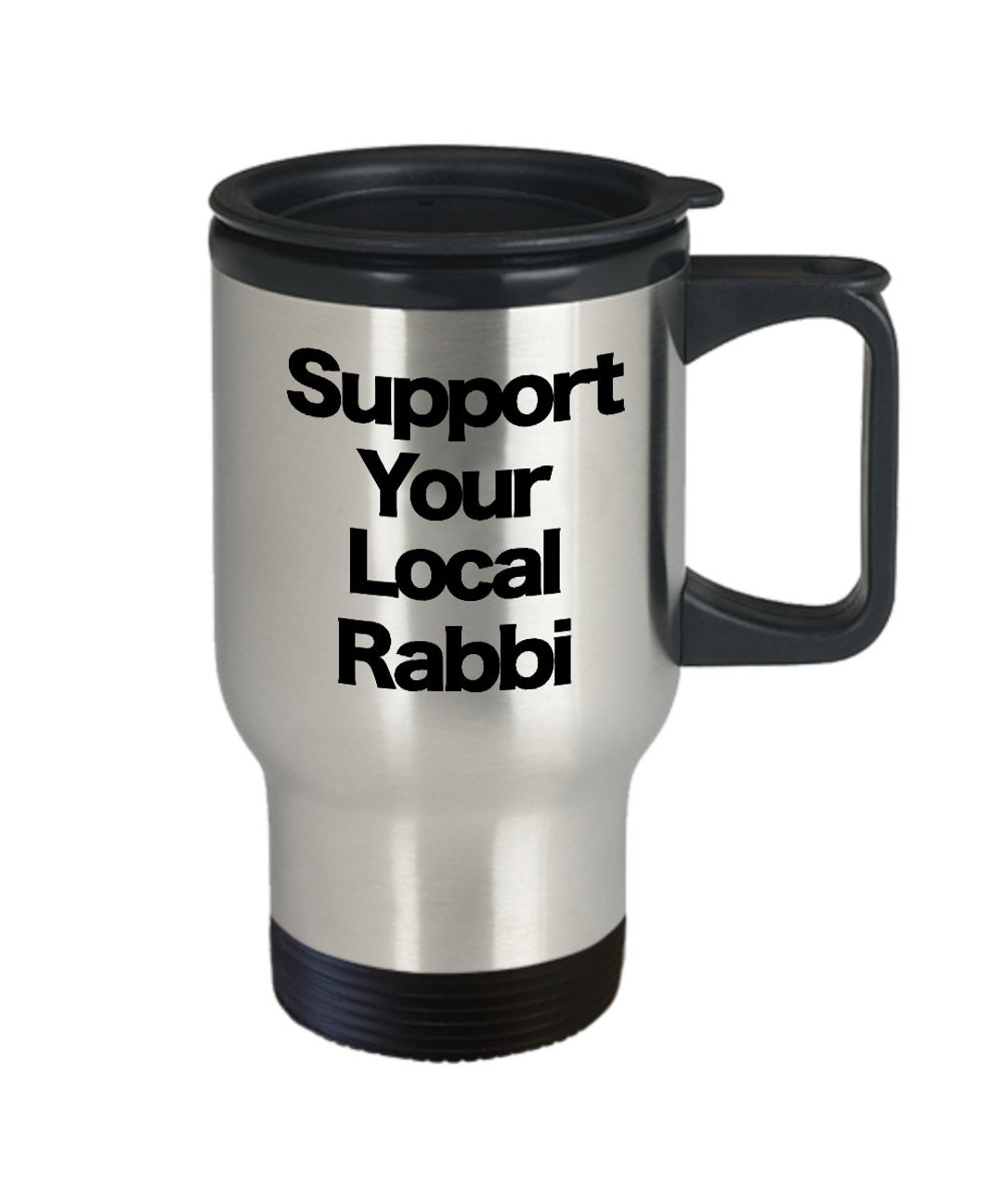 Rabbi Mug Travel Coffee Cup Funny Gift for Master Teacher, Jewish ...