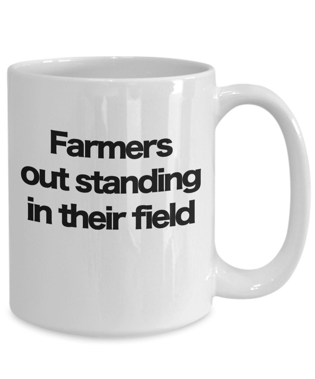 Farm Coffee Mug Outstanding in Field Funny Gift for Farmers - Etsy UK