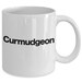 Curmudgeon Mug White Coffee Cup Funny Gift for Cantankerous Grumpy Old Man Muppets - Etsy