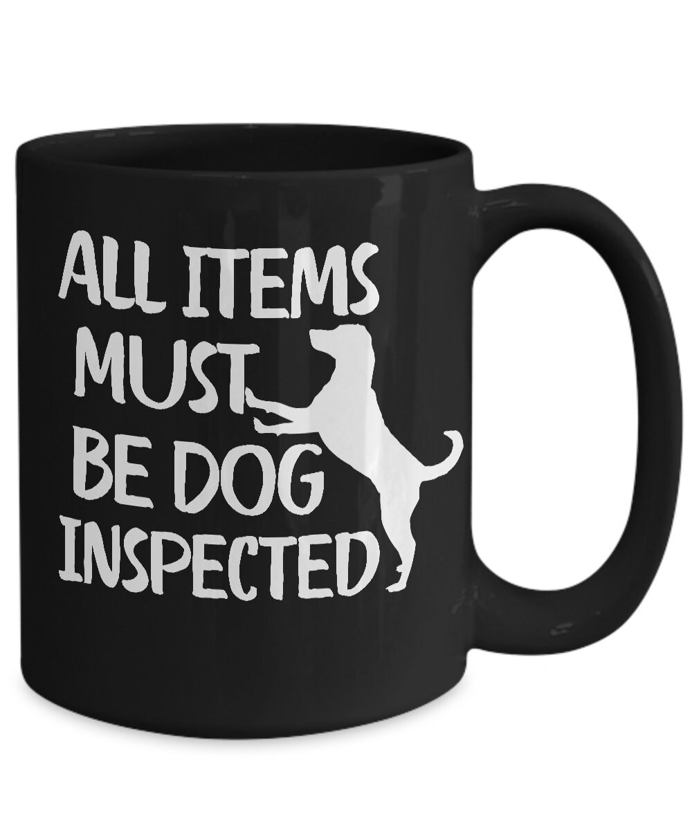 Funny Dog Lover Mug Black Coffee Cup Dog Mom Fur Dad All Items - Etsy ...
