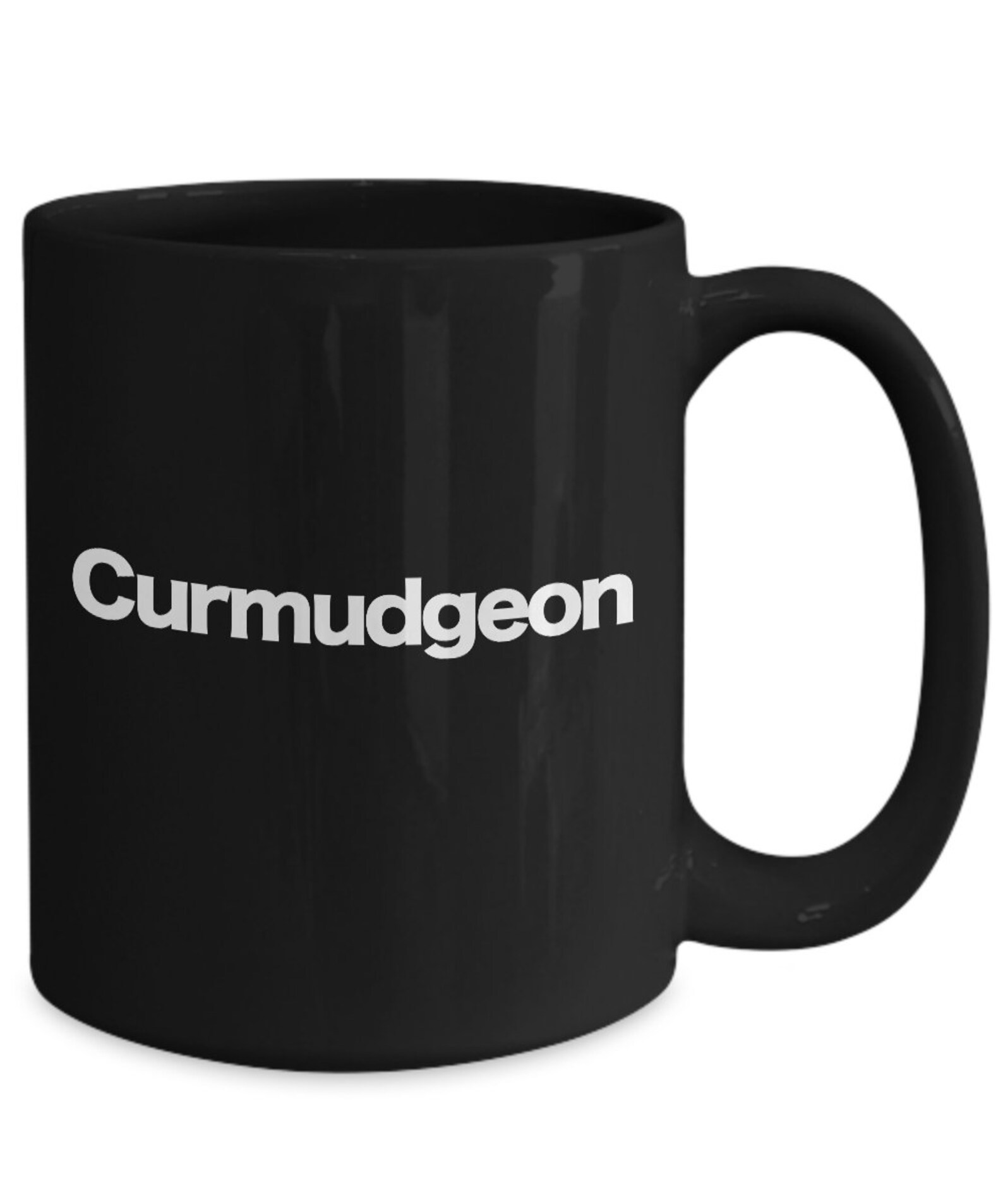 Curmudgeon Mug Black Coffee Cup Funny Gift for Cantankerous Grumpy Old Man Muppets - Etsy