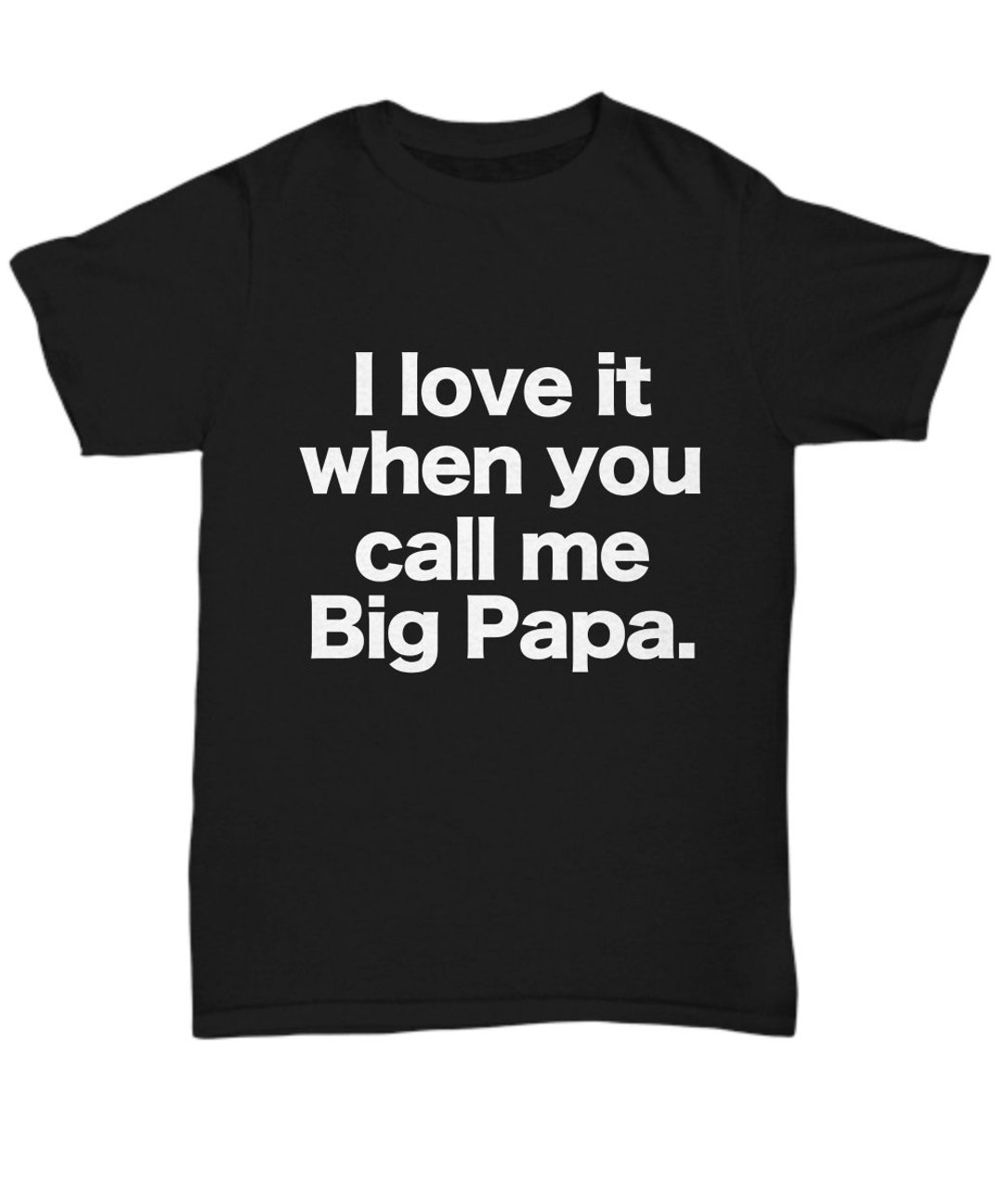 Call Me Big Papa T-shirt Funny Gift for Dad Grandpa Smurf Husband Lover ...