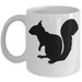 Black Squirrel Mug Squirrel Brian Coffee Mug Funny Gift for Crazy ...