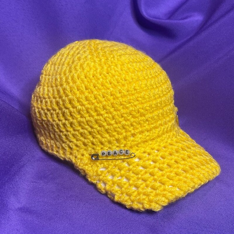 Crochet Baseball Cap - Etsy