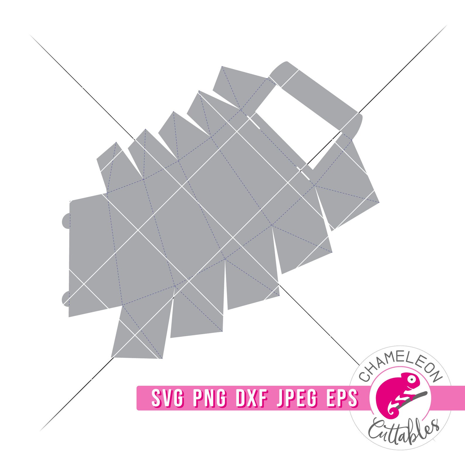 SVG PNG DXF Jpeg Gem Box Svg Crystal Box Valentine's | Etsy