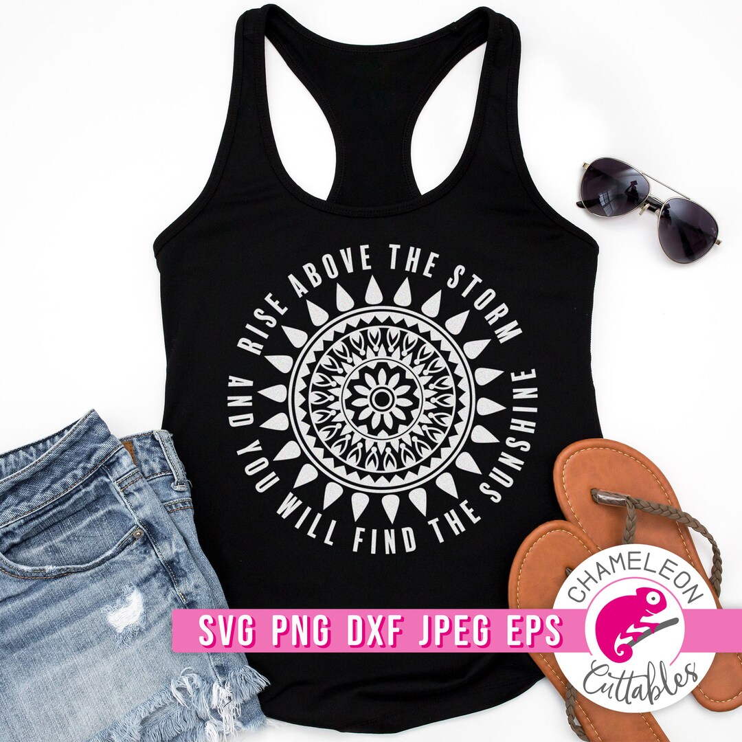 SVG, PNG, Dxf, Jpeg, Sun Mandala Svg, Summer Design, Spiritual ...