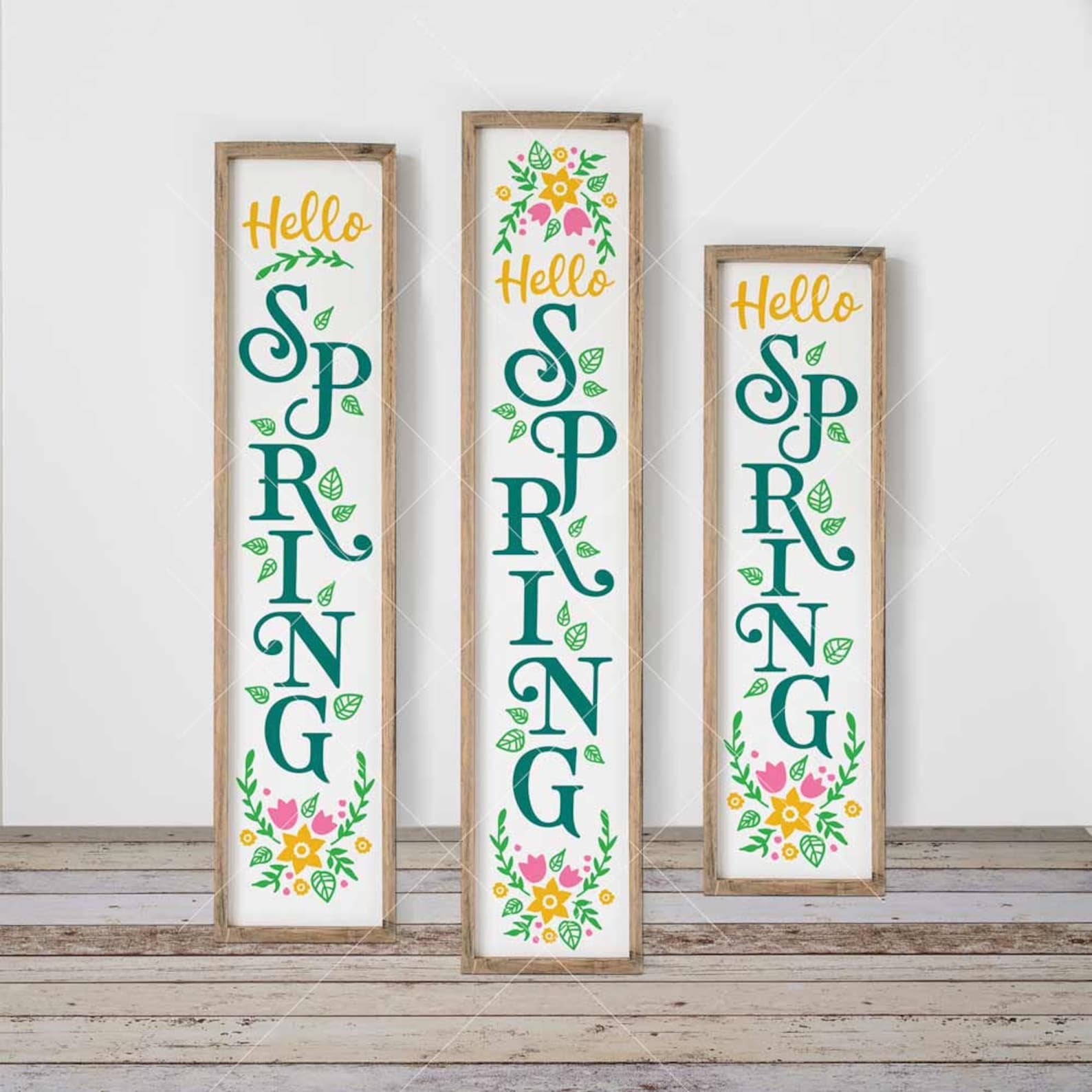 Porch Sign Bundle SVG PNG DXF Vertical Files for Long Porch - Etsy