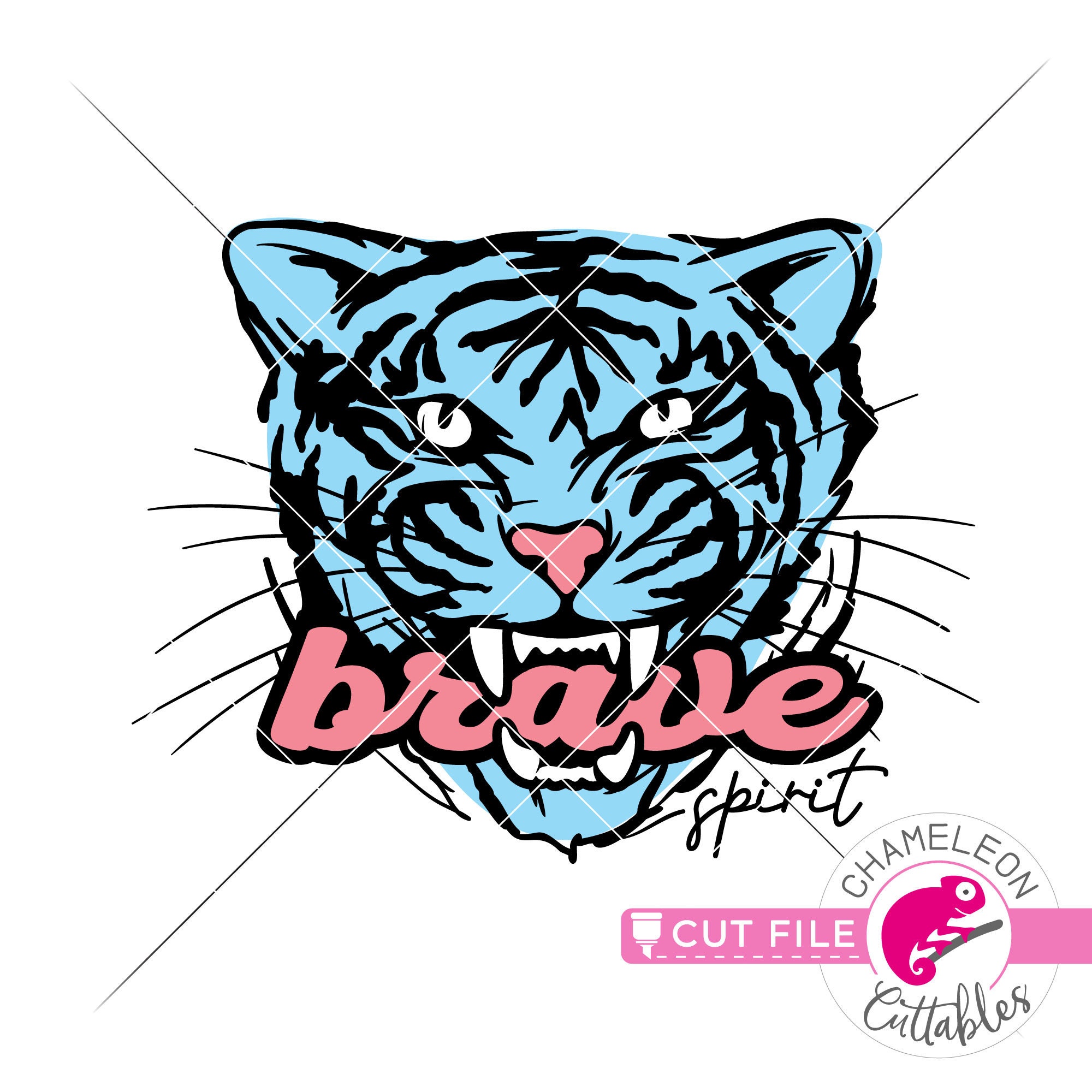 Retro Tiger SVG, Be Brave SVG, Retro Tiger Sublimation Png, Wild 80's ...