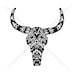 SVG, PNG, DXF, Jpeg, Cow Skull With Aztec Pattern Farmhouse, Country ...