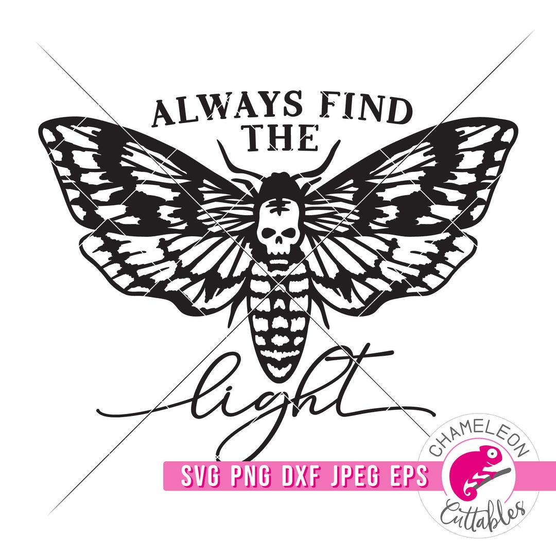 SVG, PNG, DXF, Jpeg, Death's Head Moth Svg, Moth Png, Find Light Shirt ...