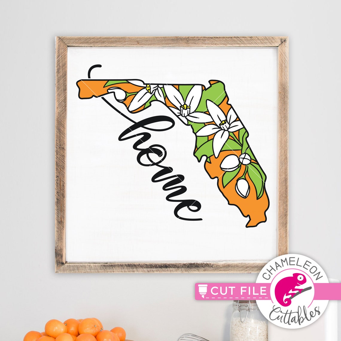 Florida State Flower Orange Blossom, Home, Layered, SVG File for ...