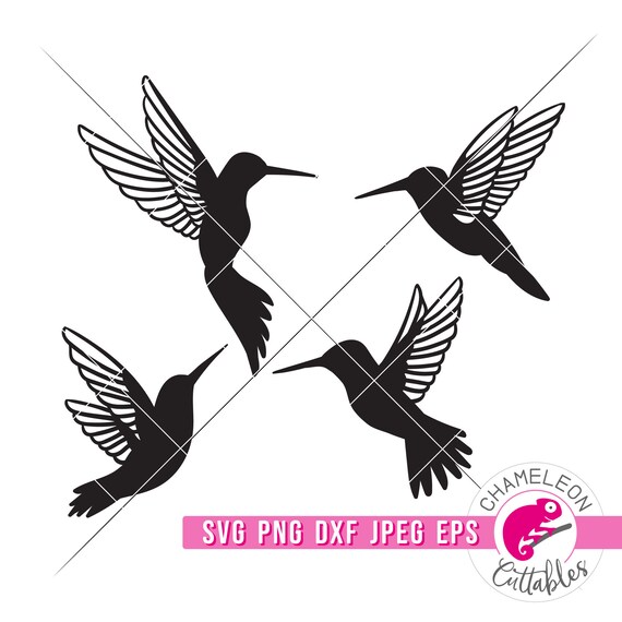 SVG PNG Dxf Jpeg Hummingbird Bundle Svg Hummingbird | Etsy
