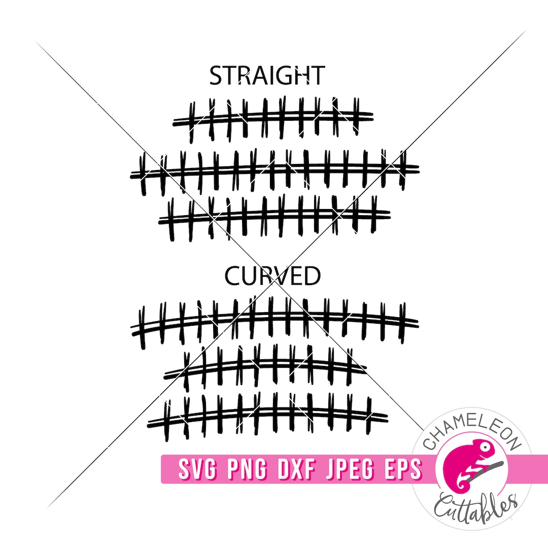 Football Seams SVG, Football Laces Svg, Long Football Stitches Cut File ...