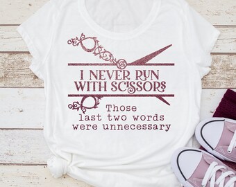 I Run With Scissors | Etsy
