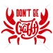 SVG PNG DXF Jpeg Don't Be Crabby Crab Summer Beach - Etsy