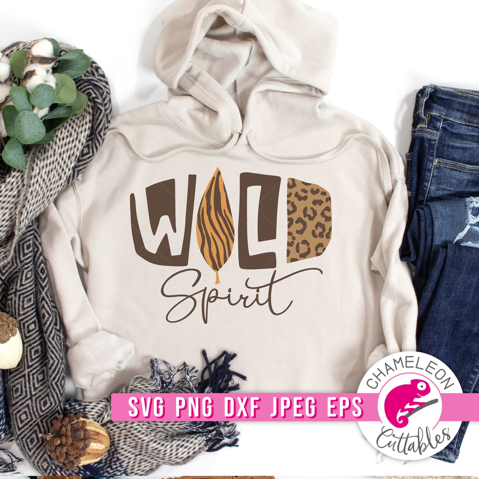 SVG PNG DXF Jpeg Wild Spirit Svg Animal Pattern Svg Fall - Etsy