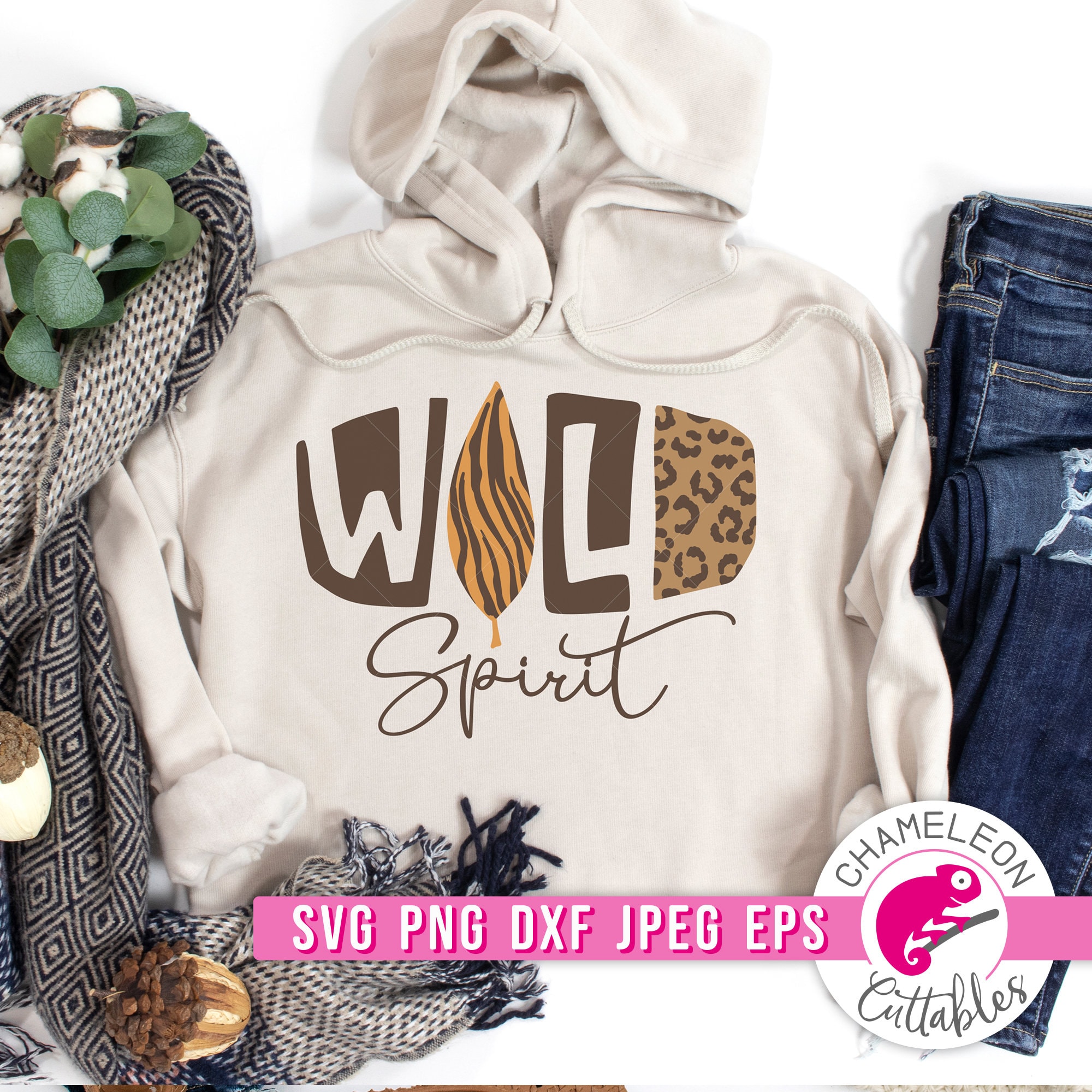 SVG PNG DXF Jpeg Wild Spirit Svg Animal Pattern Svg Fall - Etsy