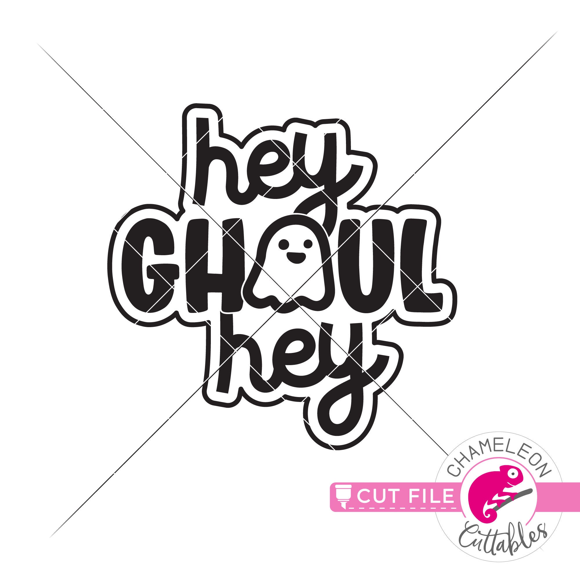 Hey Ghoul Hey Funny Halloween SVG Dxf Png File for Cutting - Etsy