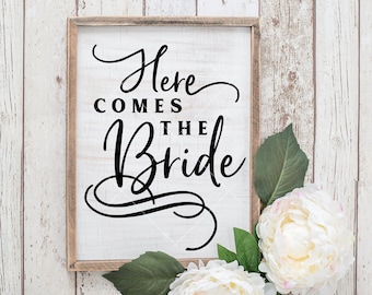 Here Comes the Bride - Etsy