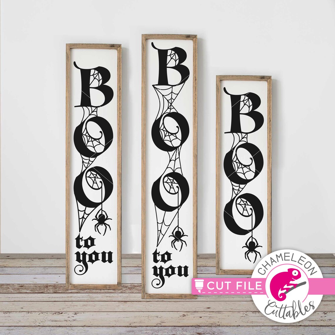 SVG PNG DXF Boo Halloween Spider Web Svg Spooky 3 - Etsy