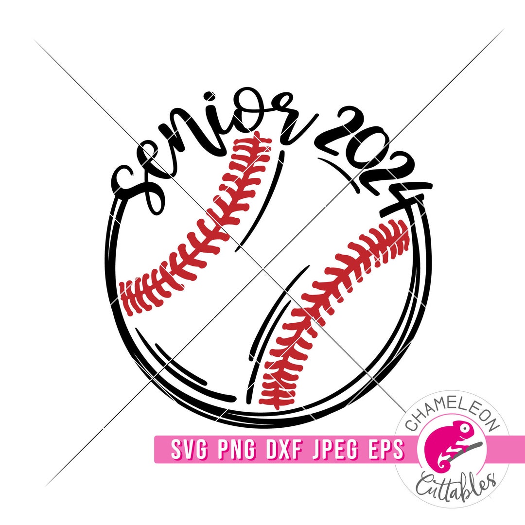 Senior 2024 Baseball File, Softball Senior SVG Cut File, Cutting ...