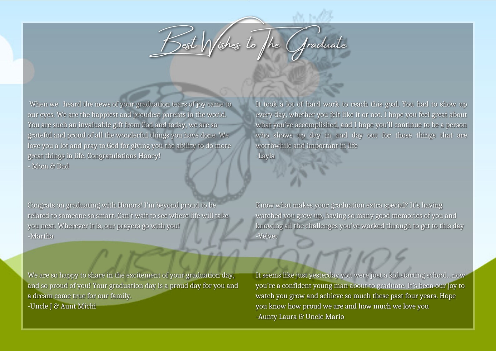 Full Graduation Magazine, Grad Magazine Template, Graduation 2025 ...