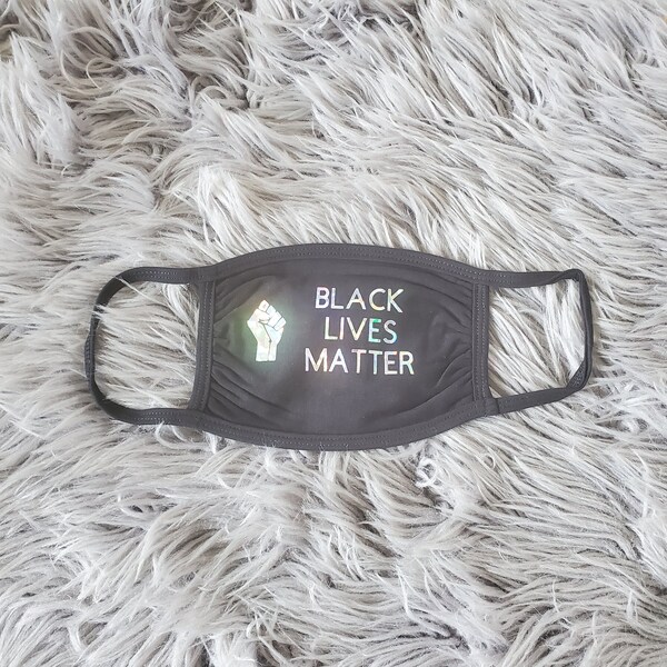 Black Lives Matter Mask - Etsy