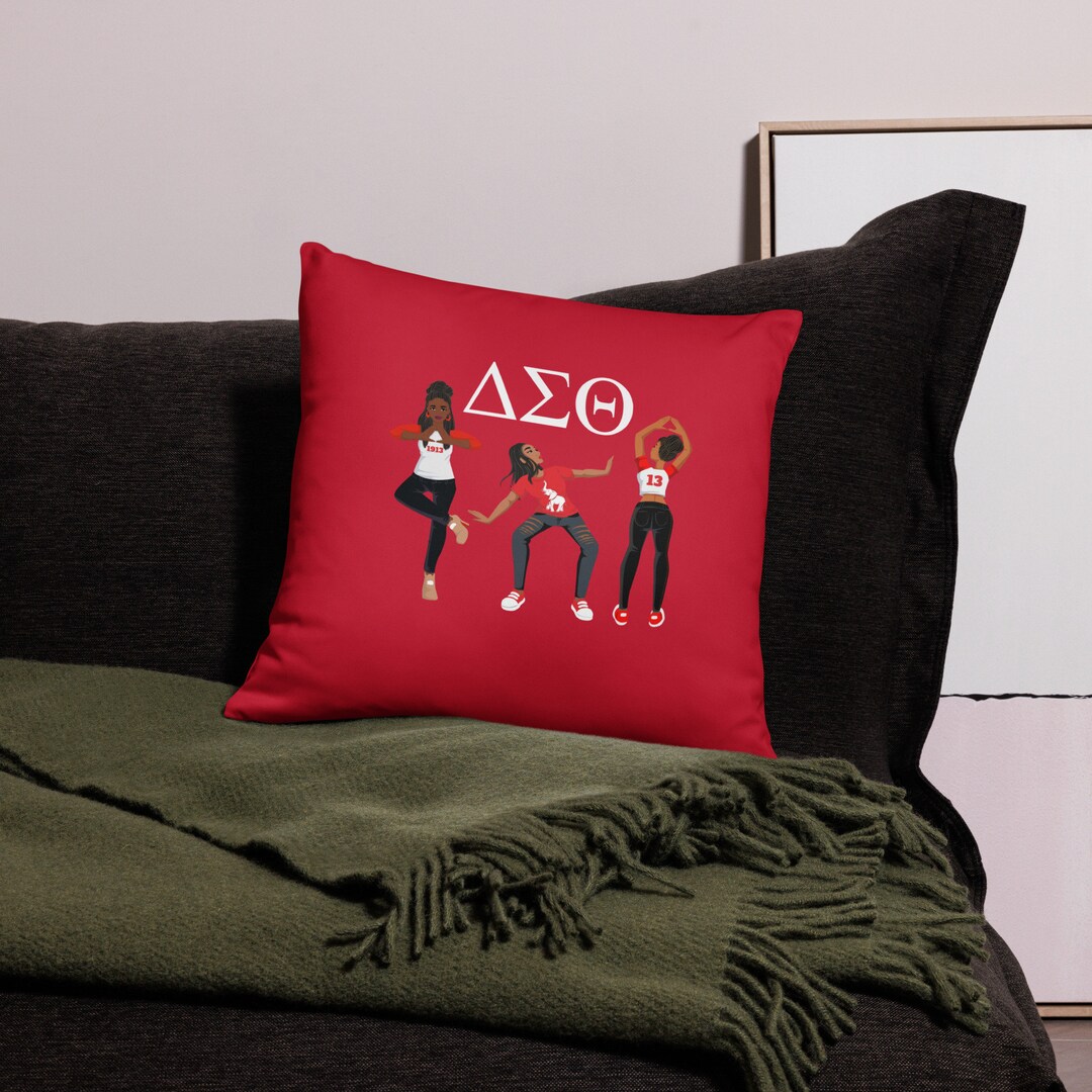 Delta Sigma Theta Pillow Delta Sigma Theta Gift - Etsy