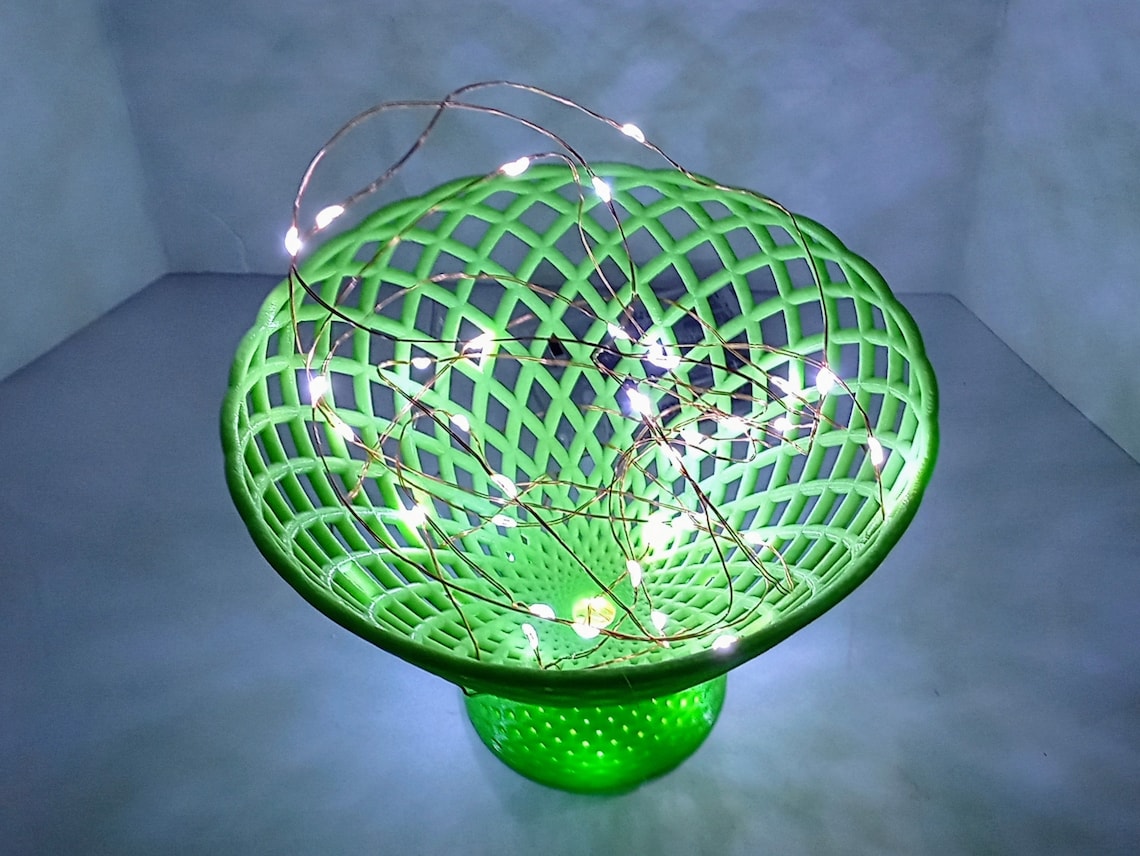 Large Firefly Bowl Lightware - Etsy