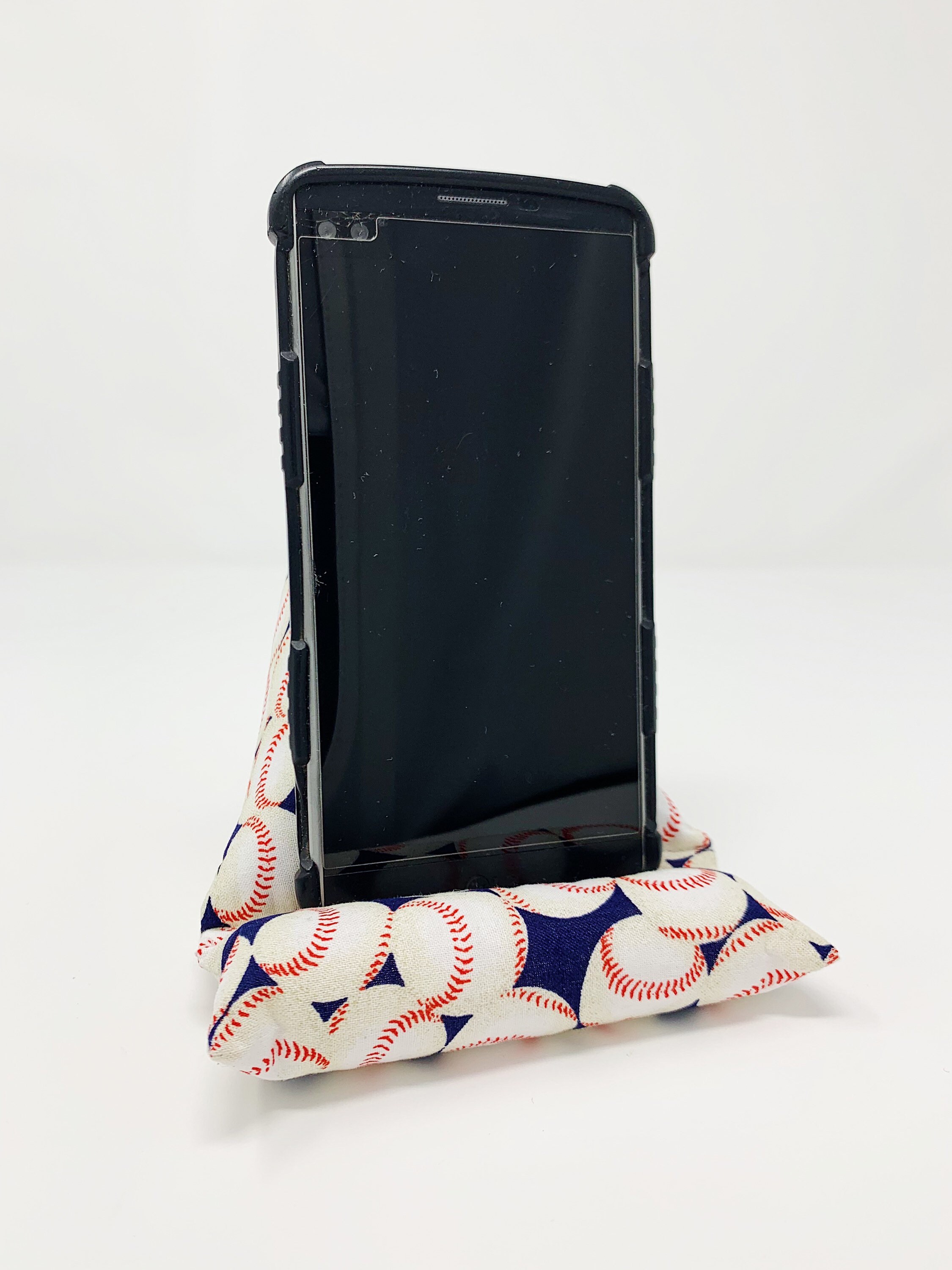 Weighted Phone Stand baseball Phone Stand Phone Pillow - Etsy UK