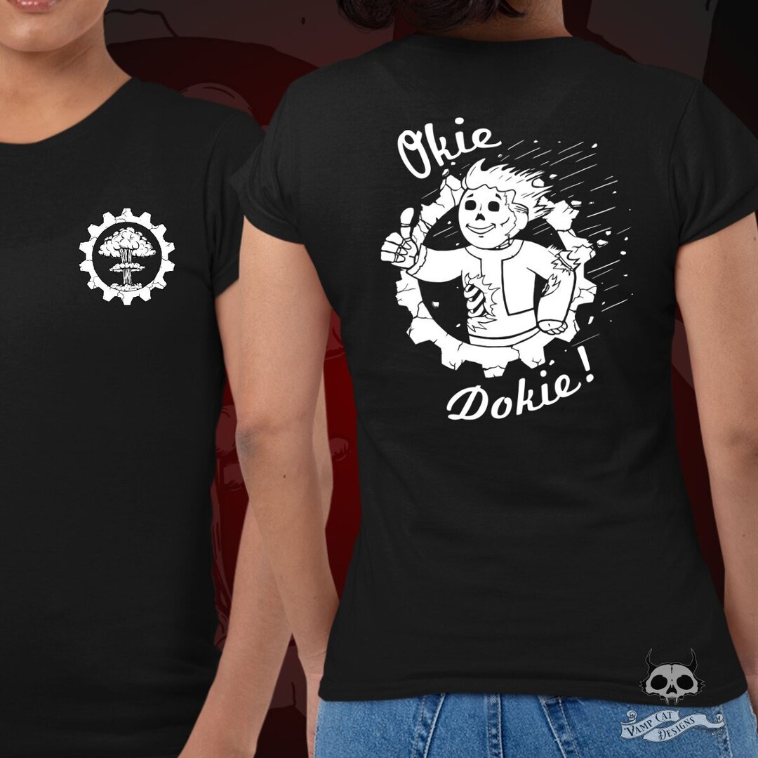 Okie Dokie Shirt-women's Tee-gamer Fan Art-inspired Art-post ...
