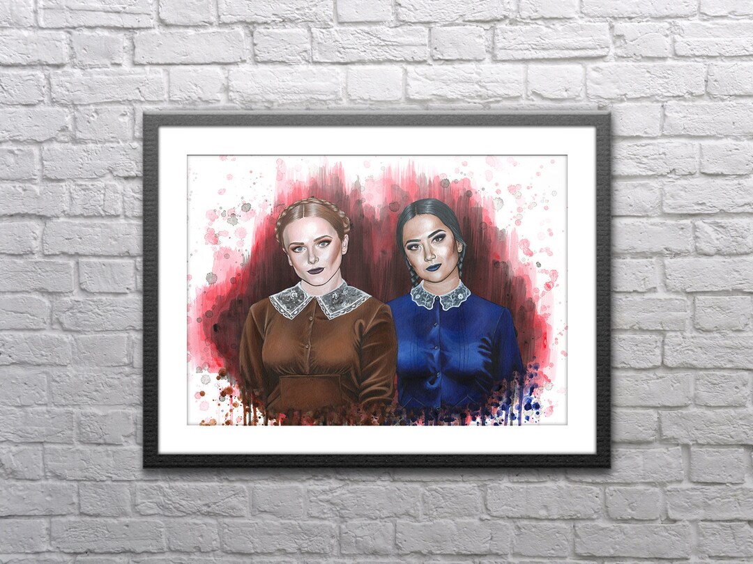 Weird Sisters - Dorcas & Agatha Painting - Giclée Print - Etsy