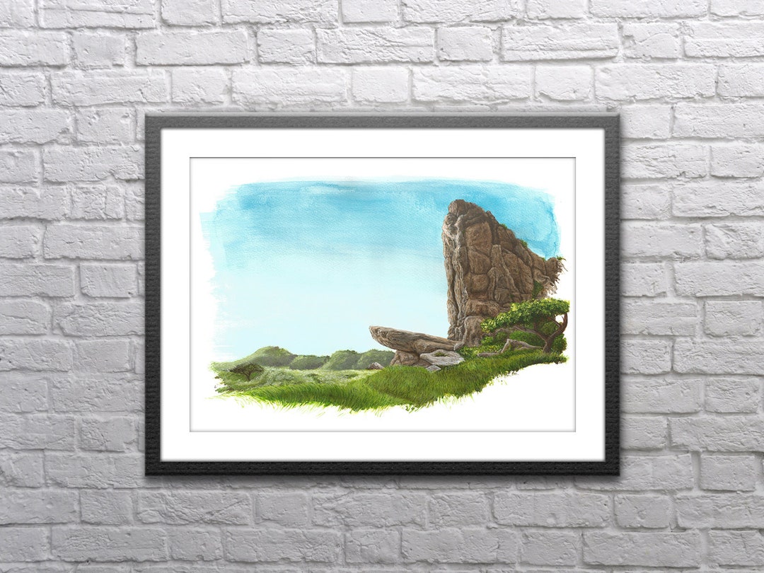 Pride Rock Painting - Giclée Print - Etsy