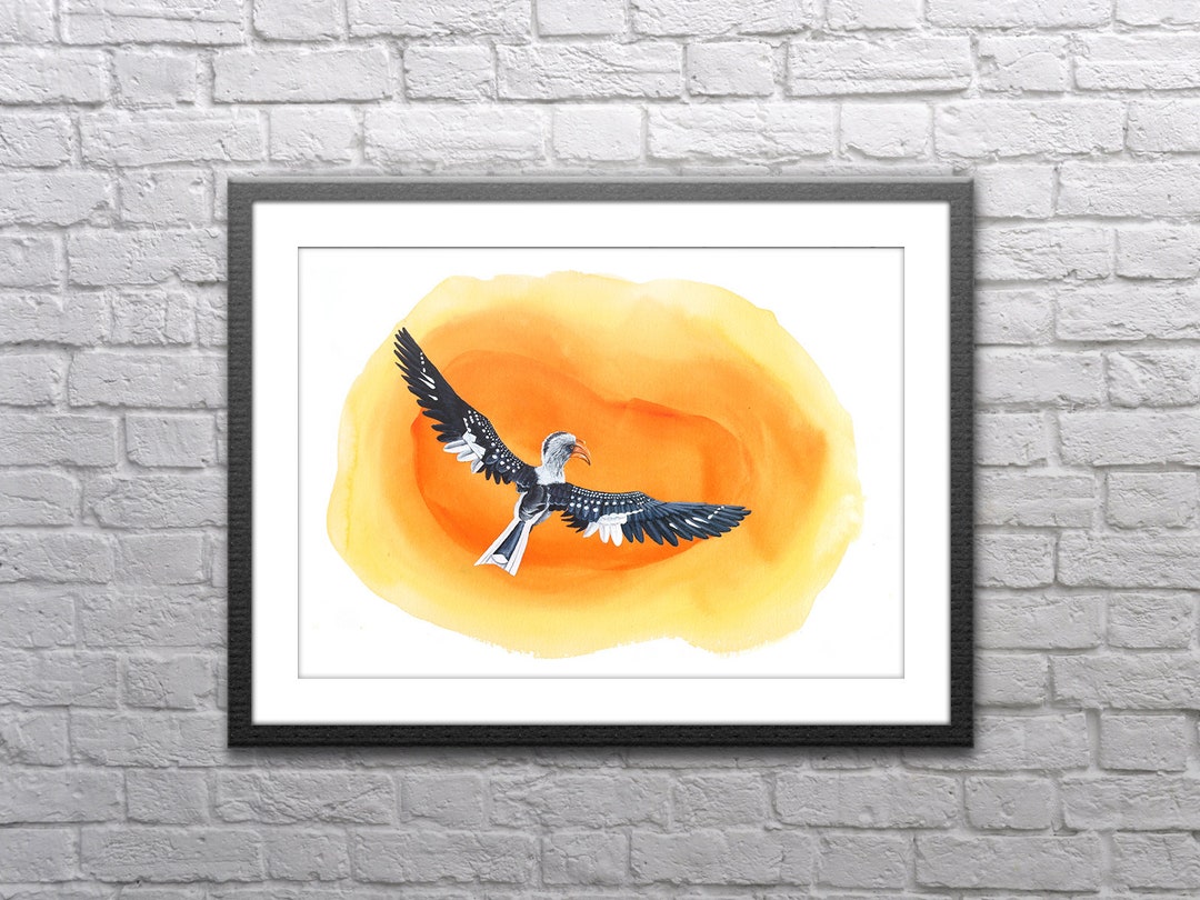 Zazu Painting - Giclée Print - Etsy