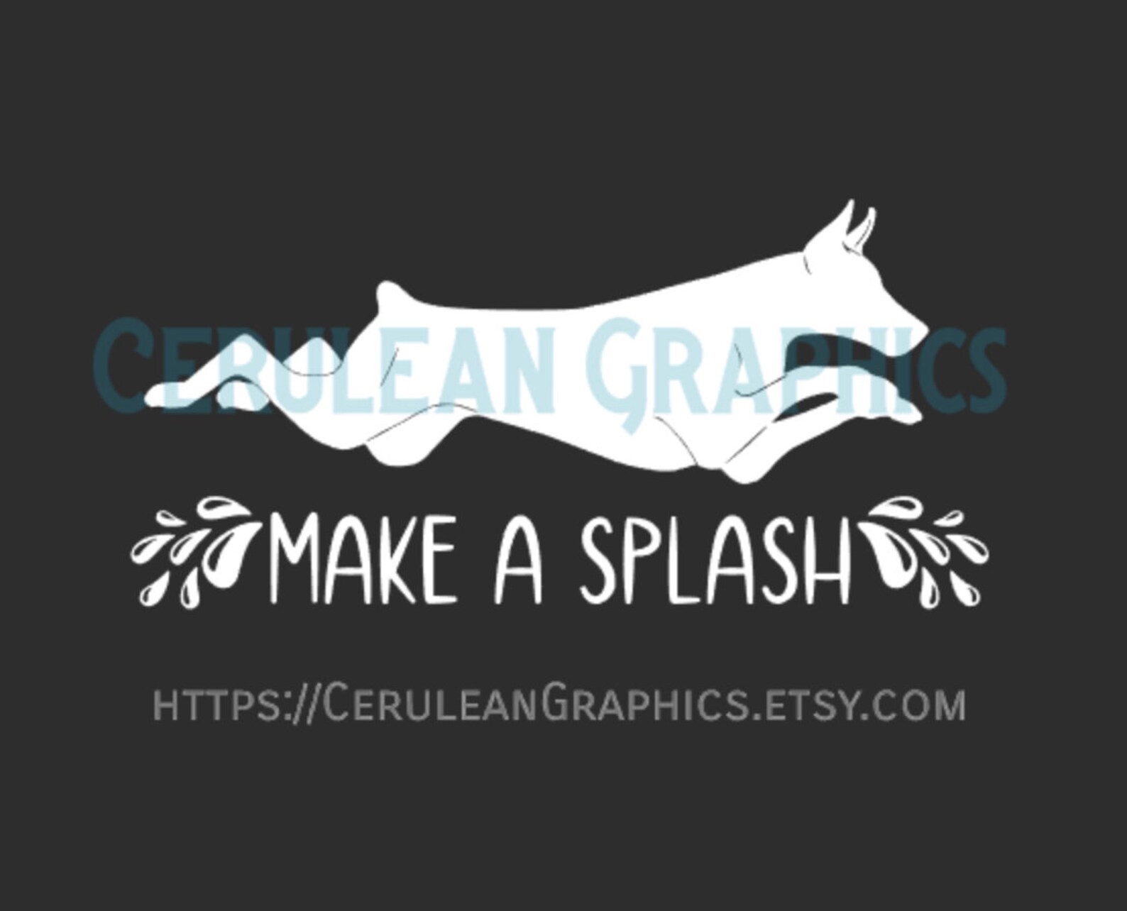 Dock Diving Doberman Decal - Etsy