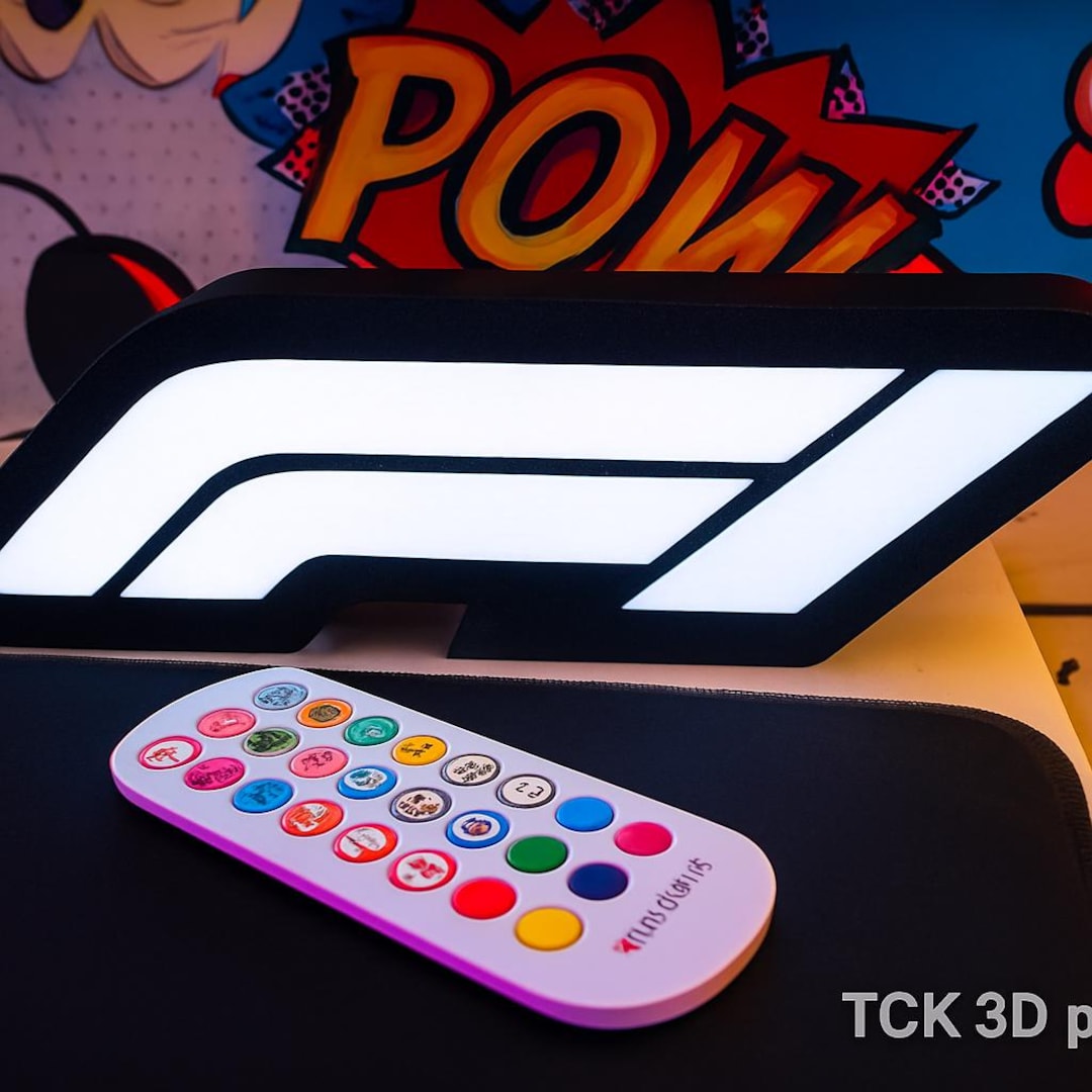 LED Desk Light F1 Style - Etsy