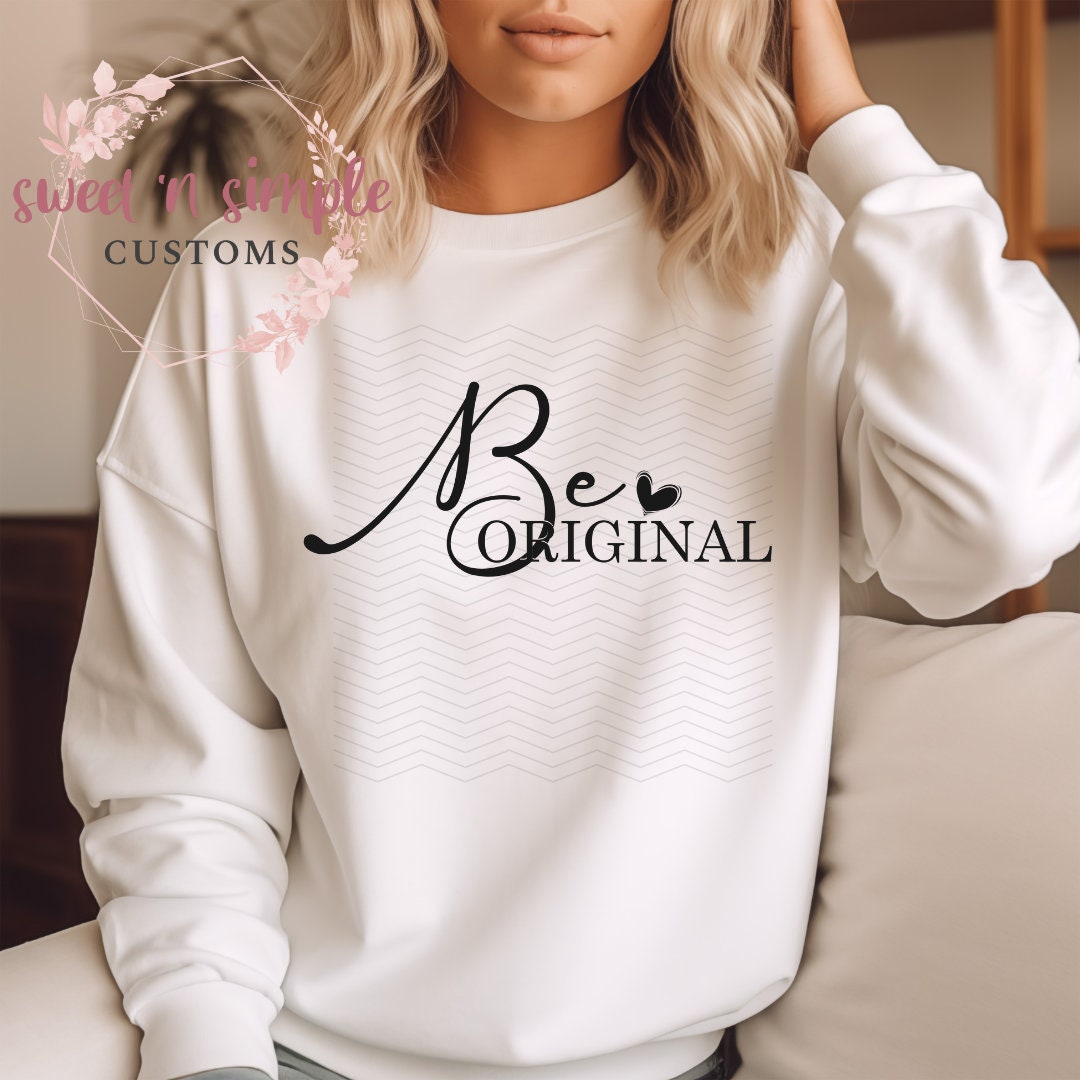 Unique and Creative Be Original SVG and PNG Digital Design - Etsy