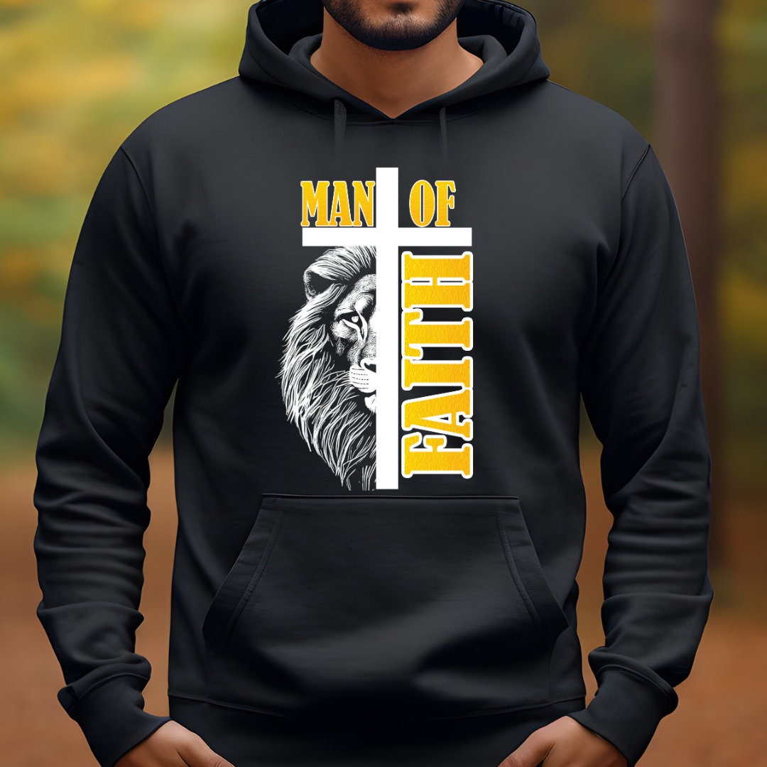 Unique Man of Faith Design | Christian Tshirt for DTF Print - Etsy
