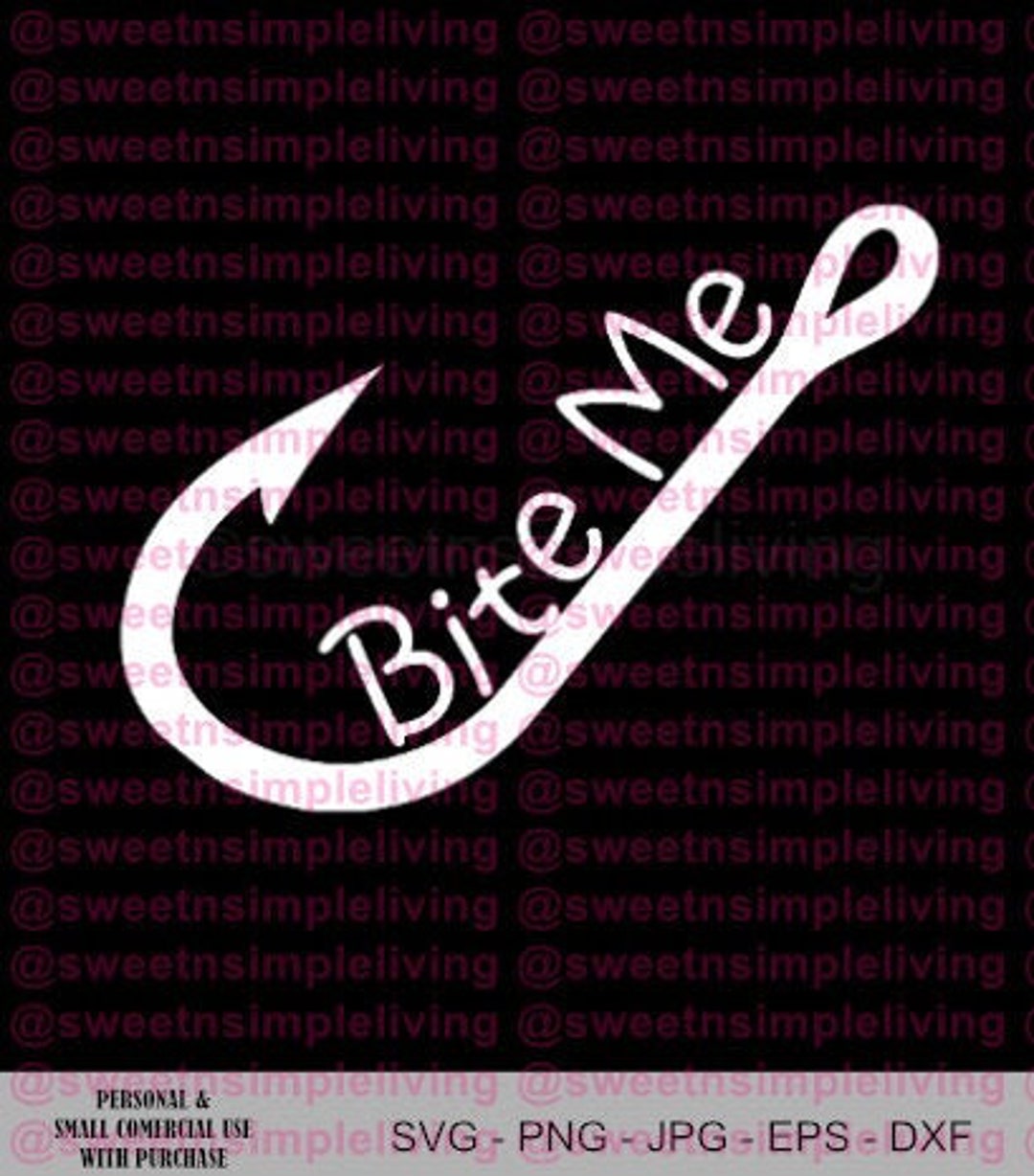 BITE ME SVG - Etsy