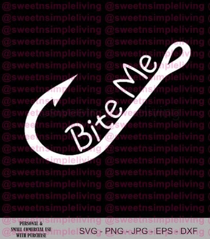 BITE ME SVG - Etsy