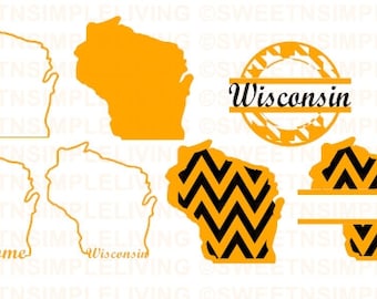 Wisconsin State Bundle for Plasma Cutting DXF Format - Etsy