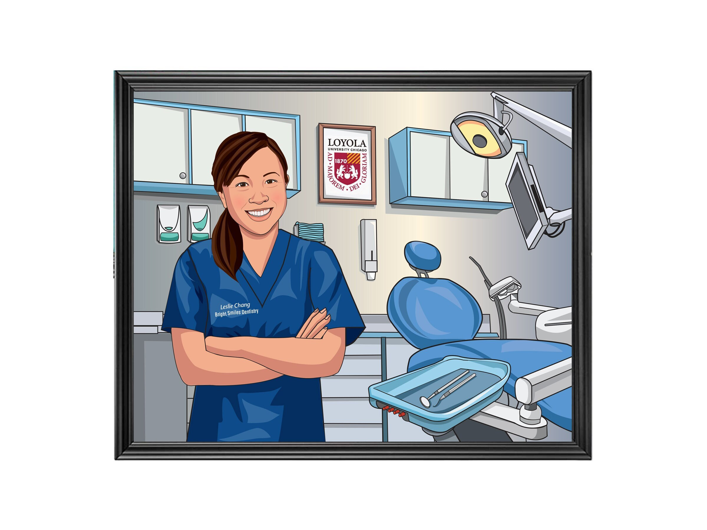 Dental Hygienist Cartoon