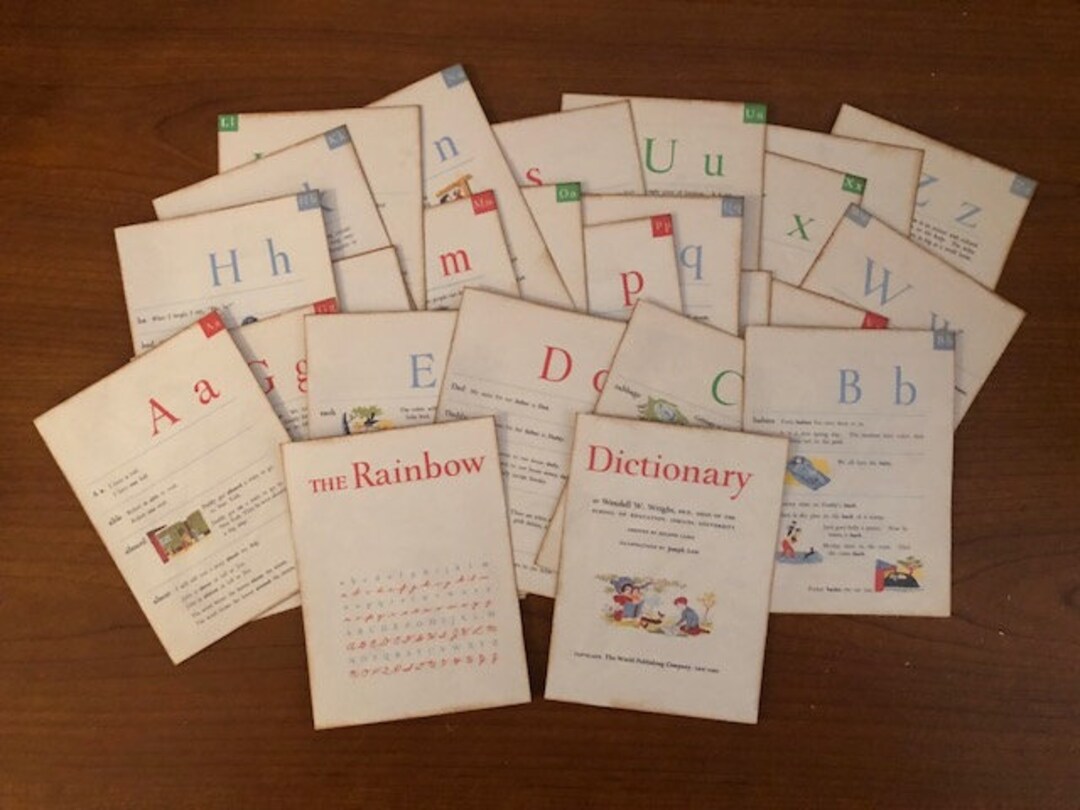 Children's Dictionary Cards, Journaling Cards, Card Making ...