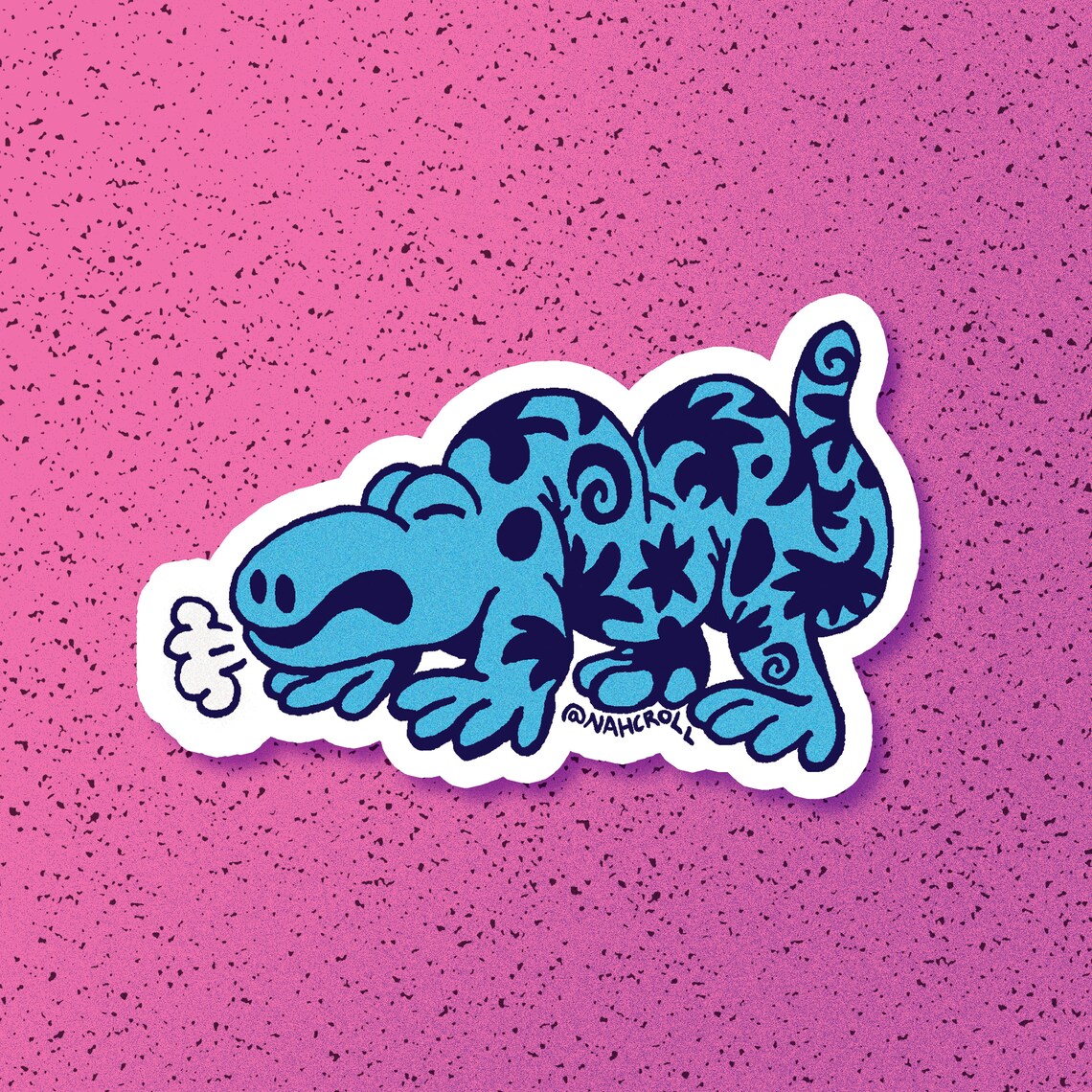 Sassafras Salamander Matte/weatherproof Sticker - Etsy